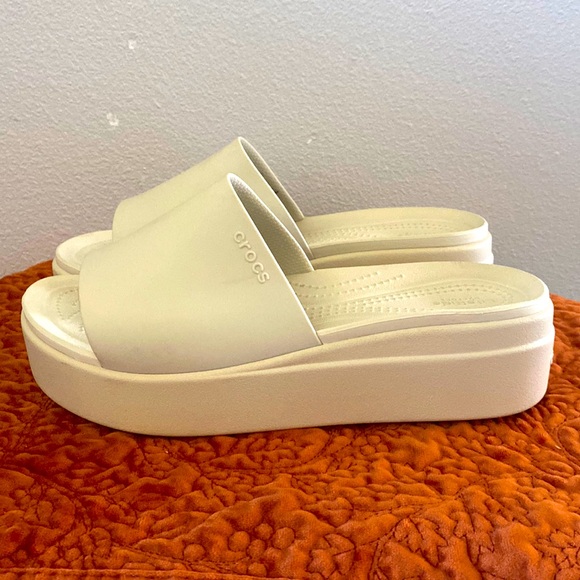 CROCS | Shoes | Crocs Womens Brooklyn Slide Sandal Womens 9 | Poshmark